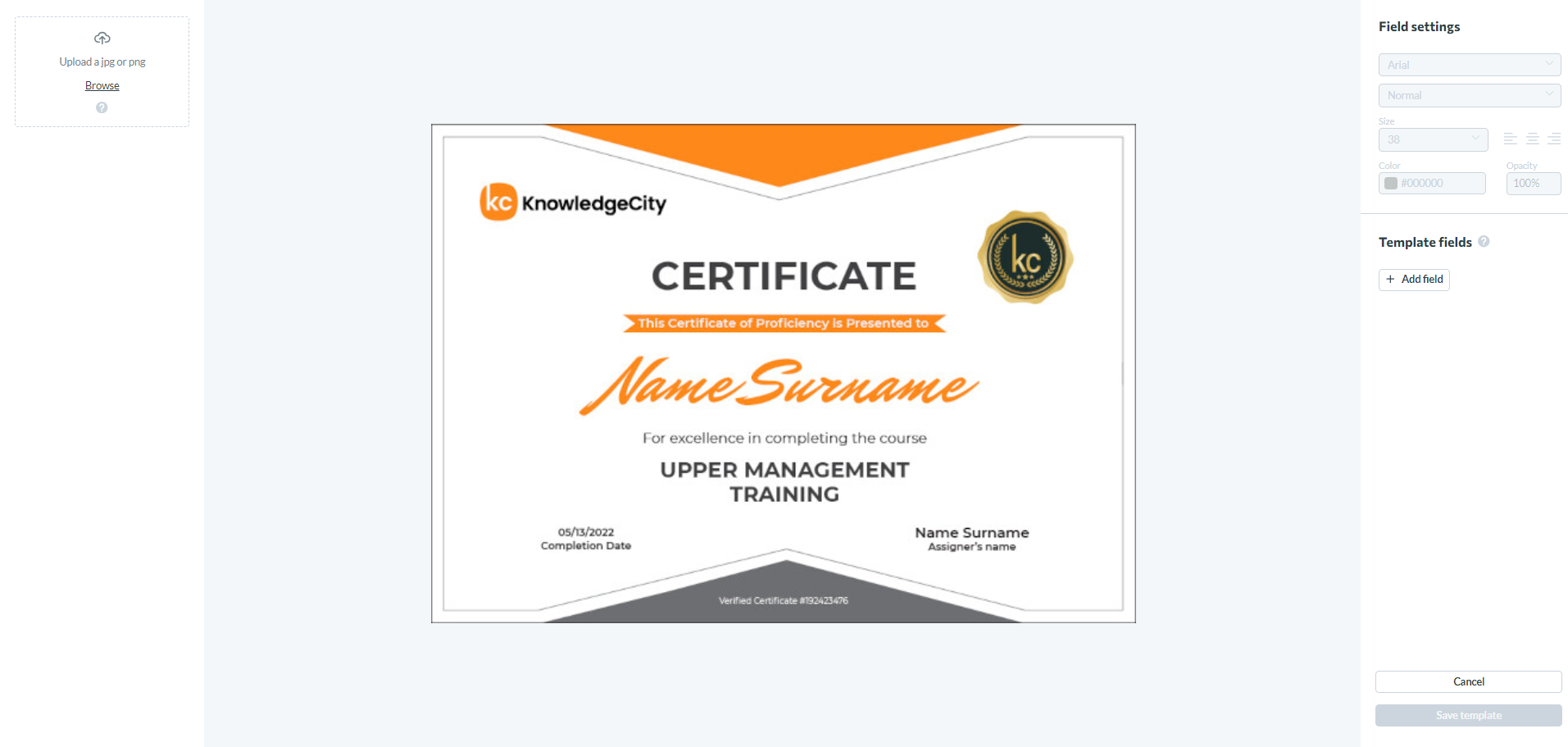 Creating Custom Certificates of Completion in the LMS