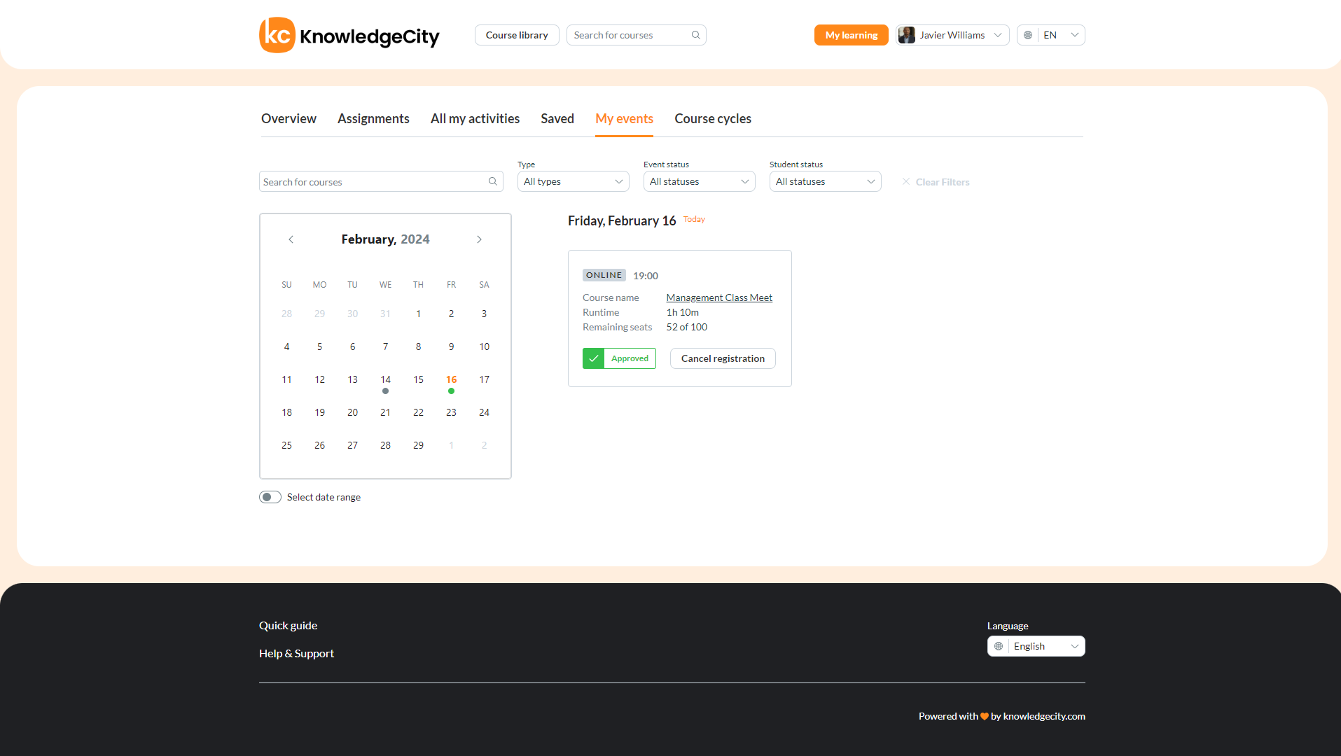 My Learning - An Overview
