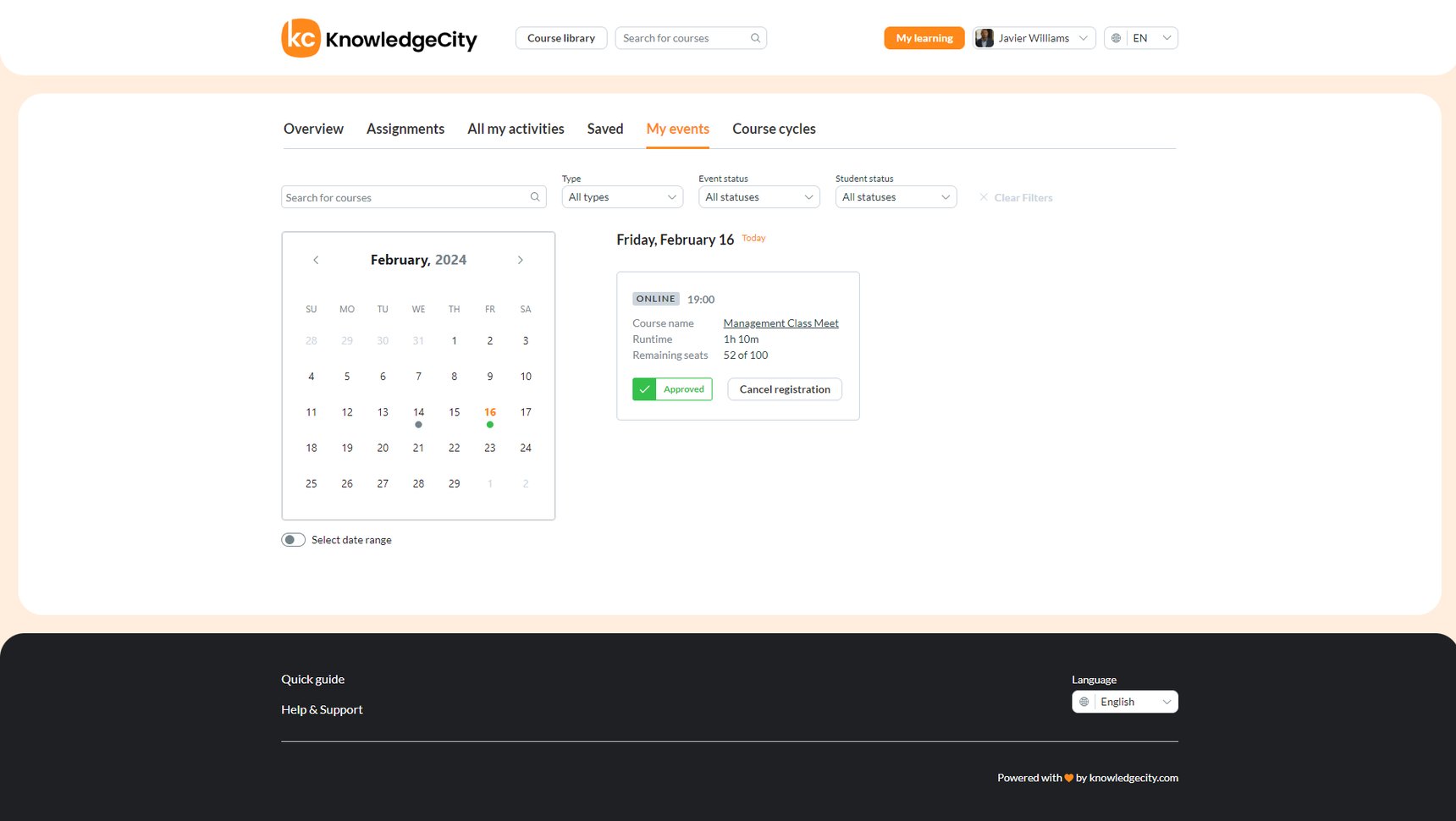 My Learning - An Overview