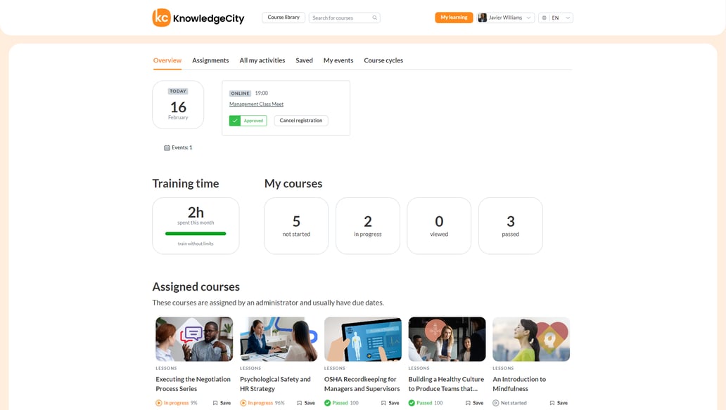 My Learning - An Overview